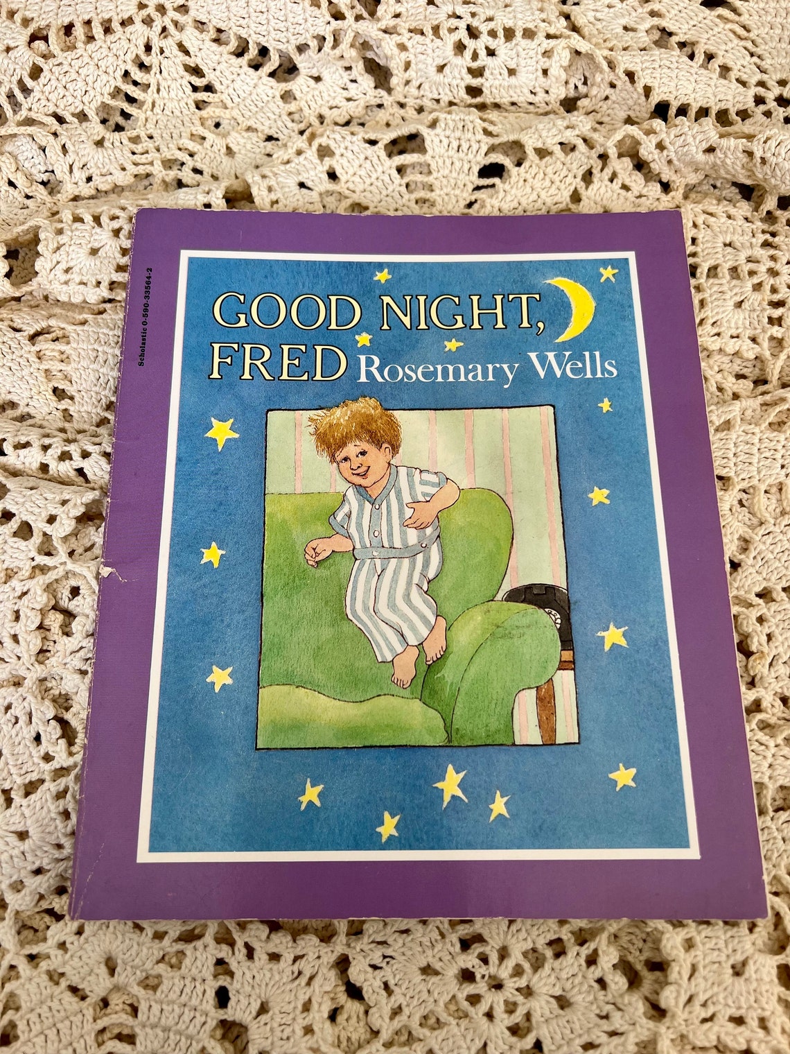 Good Night, Fred by Rosemary Wells 1982 Paperback Vintage - Etsy