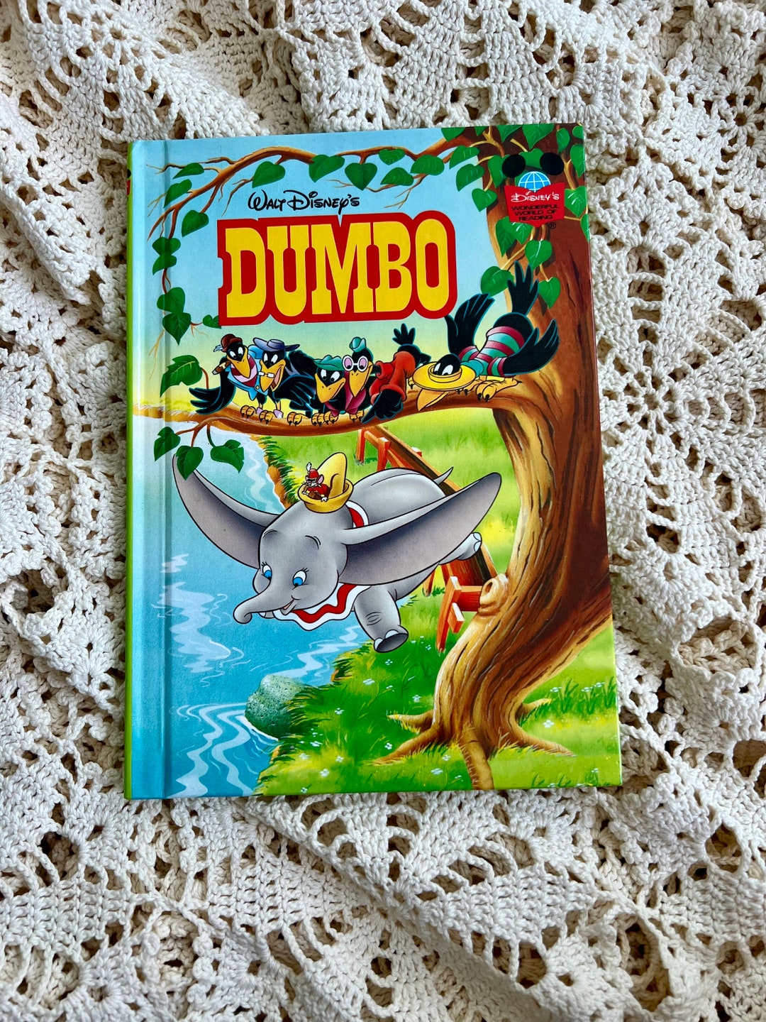 Disney's Wonderful World of Reading Dumbo Hardcover Book- 1996 Edition ...