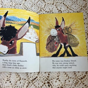 Donkey Daniel in Bethlehem: Luke 2 for Children by Janice Kramer 1970 ...