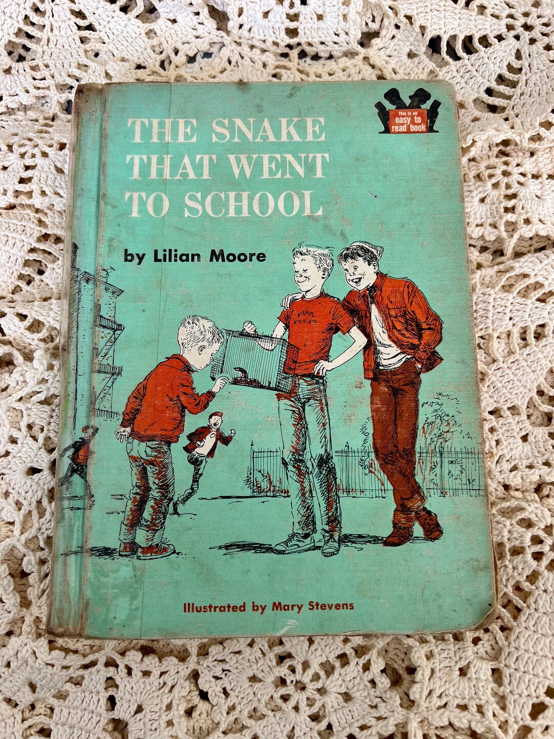 The Snake That Went to School: 1957 Lilian Moore Illustrated Hardcover ...