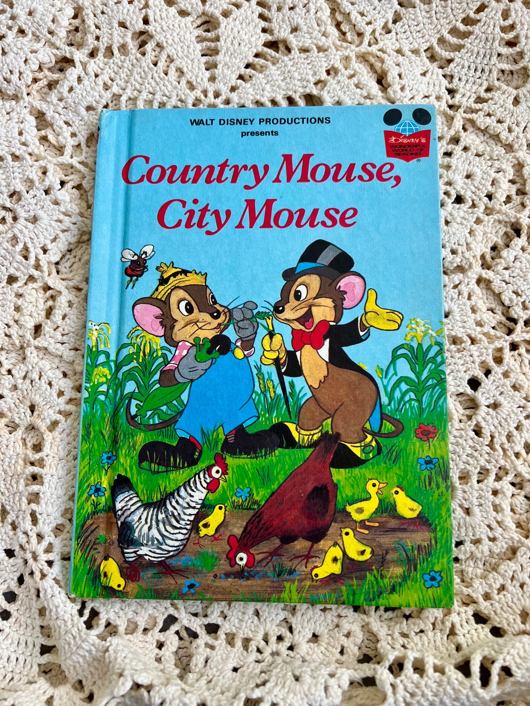 Country Mouse, City Mouse 1978 Walt Disney Book Club Edition First ...