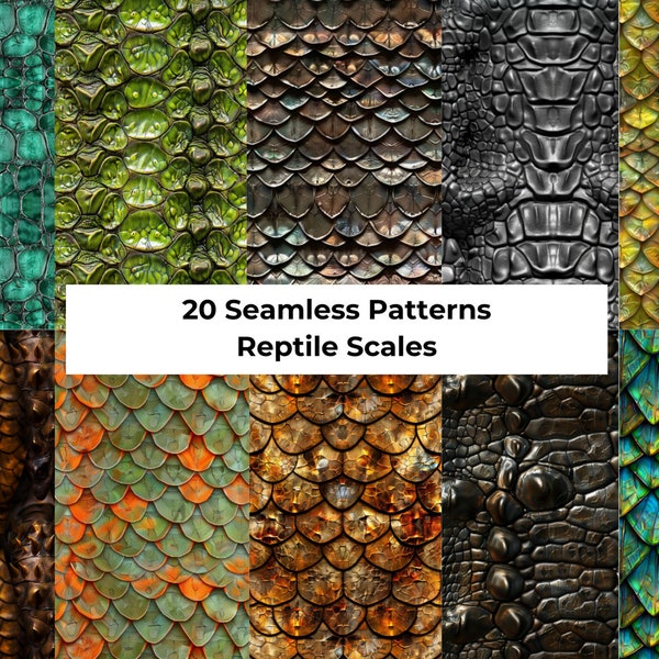 Reptile Scales - Etsy