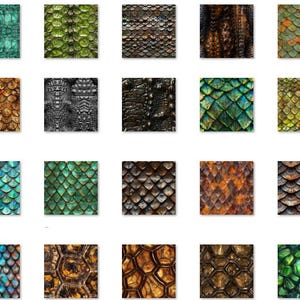 Reptile Scales Seamless Digital Paper | Reptile Scales Digital Patterns ...