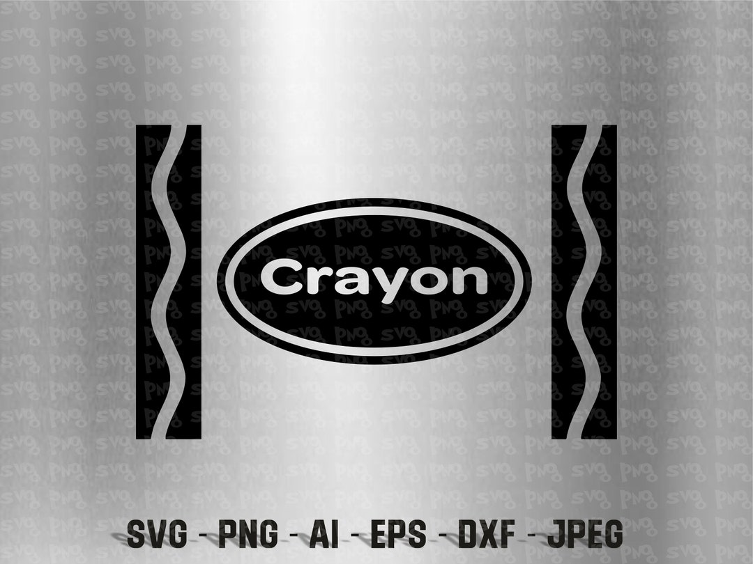 Crayon, Svg, Jpg, Png, Dxf, Psd, Ai, Crayon Wrapper Svg, Halloween ...
