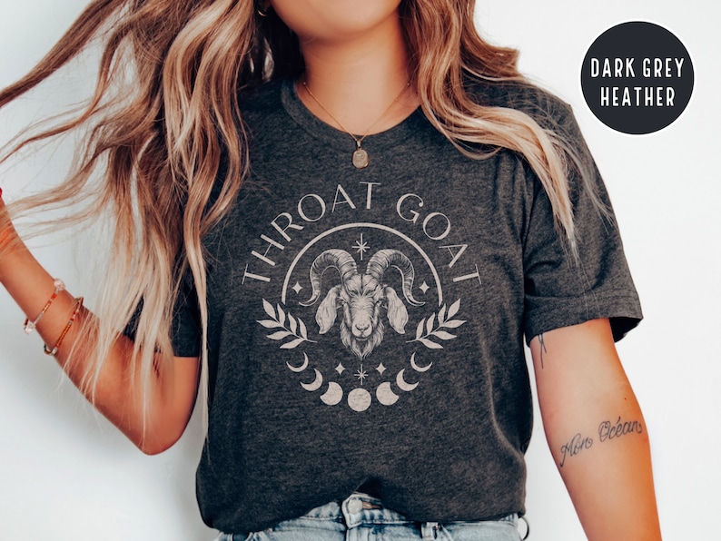 Throat Goat Funny Shirt, Inappropriate Shirts for Women, Gag Gift, Meme ...