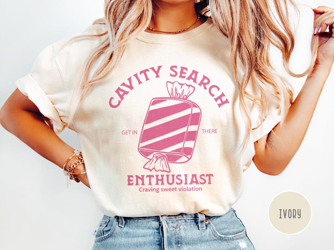 Cavity Search Funny Meme Shirt, Naughty Bachelorette Party Shirt ...