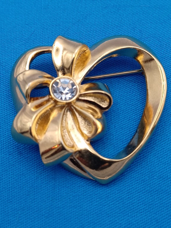 Vintage avon "birthstone heart" - Gem