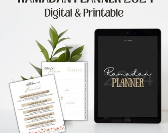 2024 Ramadan Planner, Digital Ramadan Planner, Printable Ramadan ...