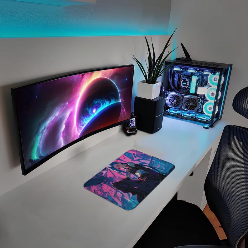Arcane Jinx Graffiti Desk Mat: League of Legends Gaming Mouse Pad - Etsy