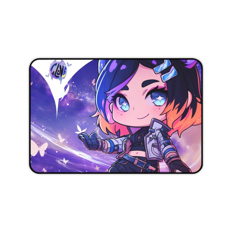 Chibi Clove Valorant Desk Mat: Adorable Gaming Decor - Etsy