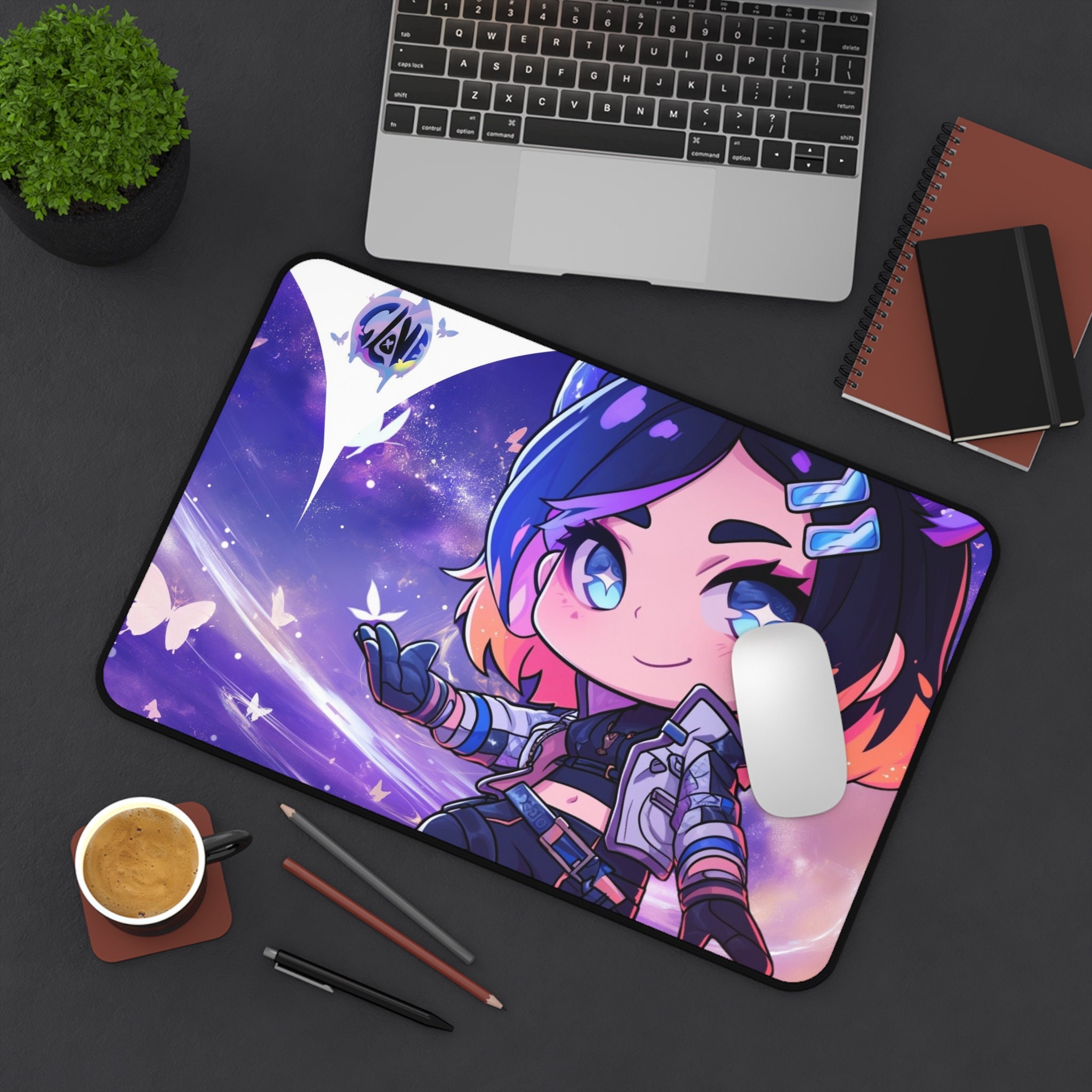 Chibi Clove Valorant Desk Mat: Adorable Gaming Decor - Etsy