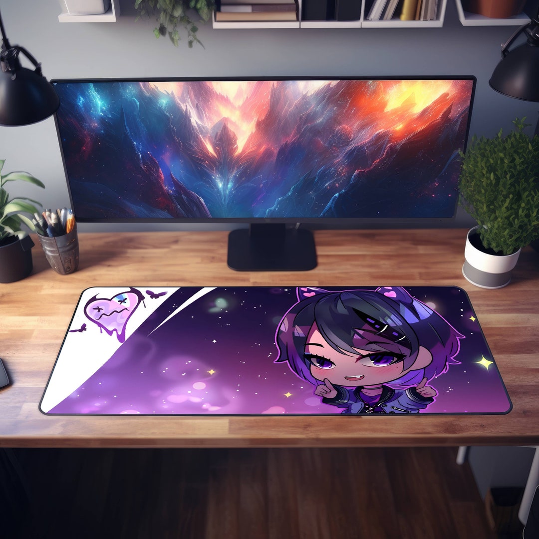 Chibi Clove Valorant Desk Mat - Adorable Clove Agent Chibi Version ...