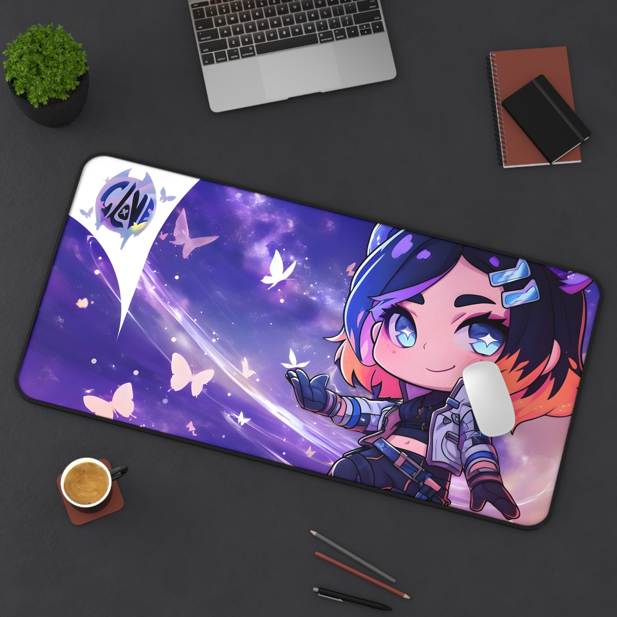 Chibi Clove Valorant Desk Mat: Adorable Gaming Decor - Etsy
