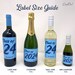 Graduation Wine Bottle Label Personalized Gift for the Class of 2024 or ...