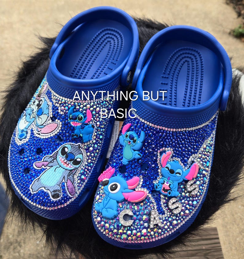 Women Customized " Stitch " Crocs - Etsy