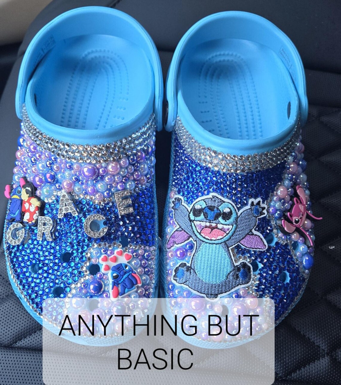 Youth Custom Crocs " Lilo & Stitch " - Etsy
