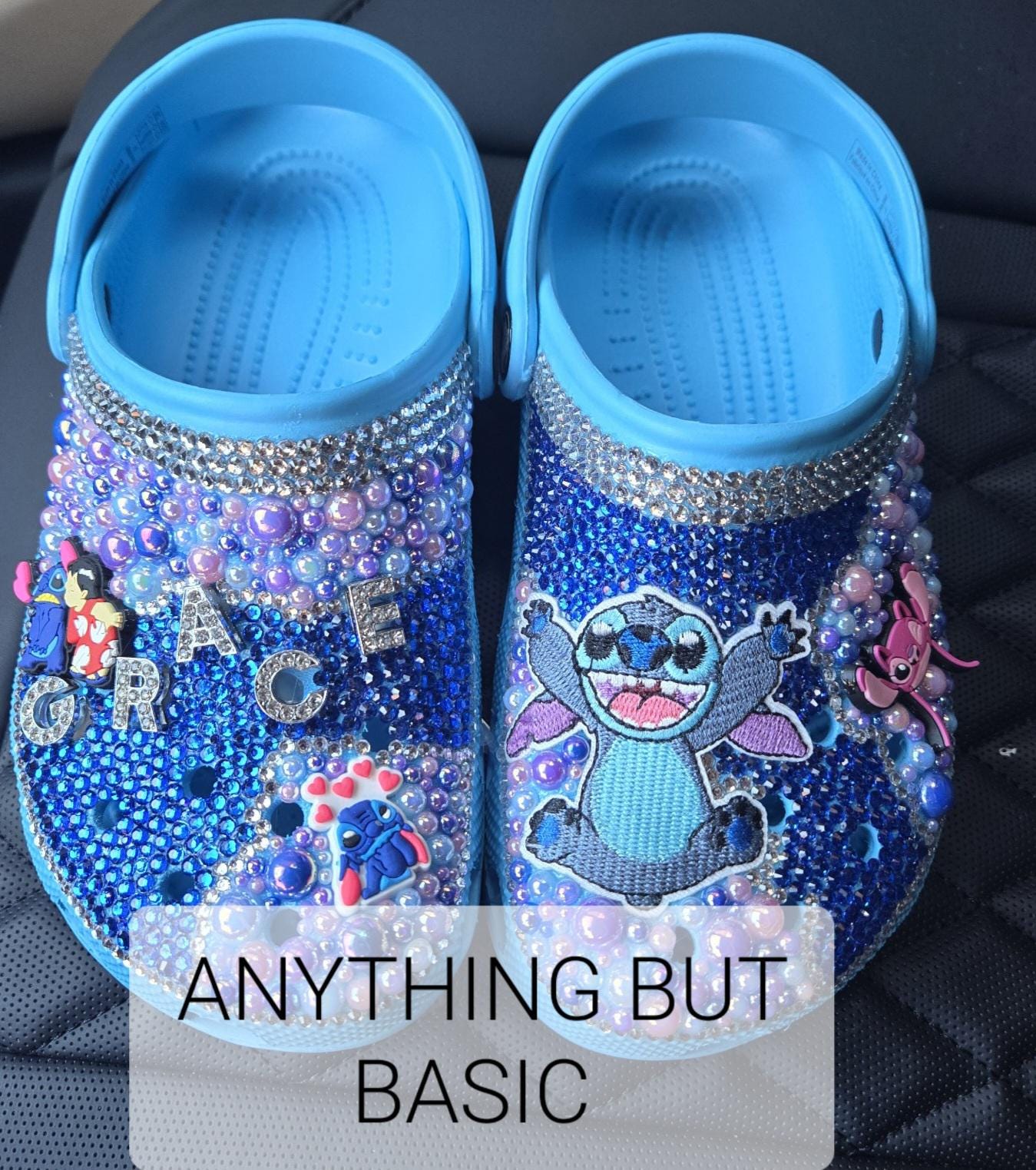Youth Custom Crocs " Lilo & Stitch " - Etsy