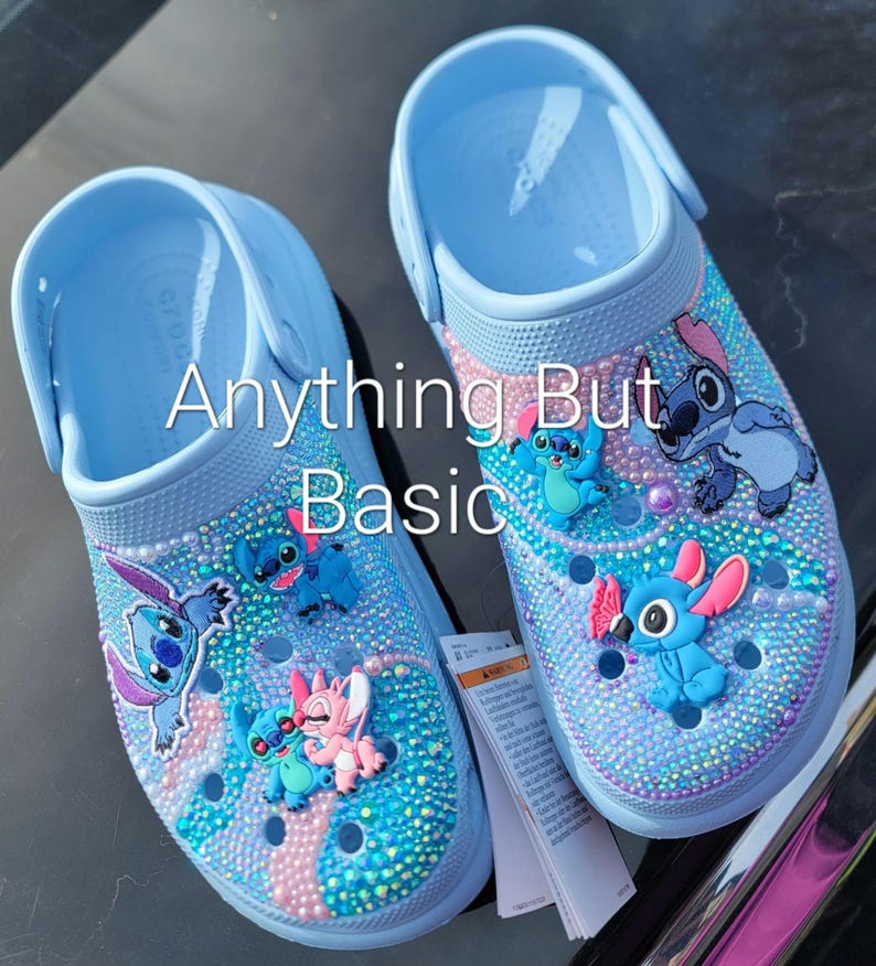 Women Customized " Stitch " Crocs - Etsy