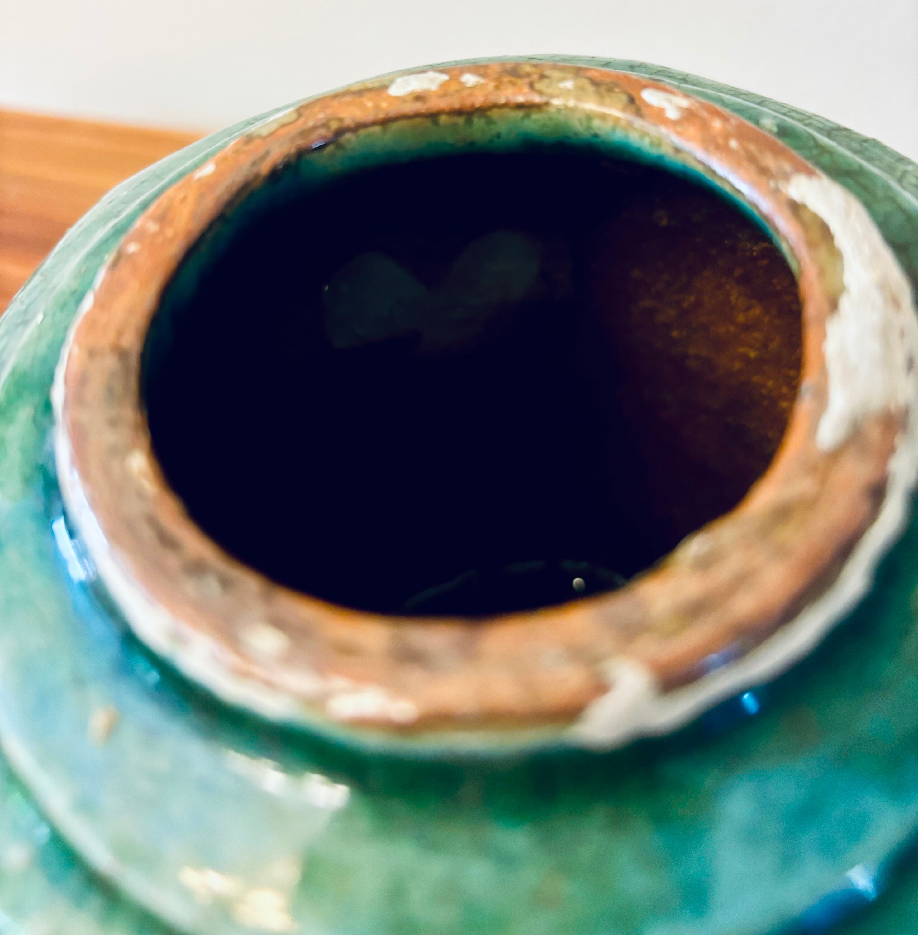 Antique 19th Century Shiwan Pottery Chinese Ceramic Ginger Jar With ...