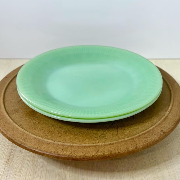 Jade Glass Dinner Set - Etsy