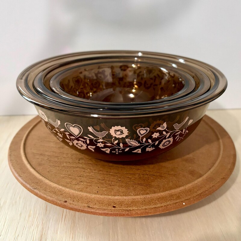 Pink Pyrex Bowls - Etsy