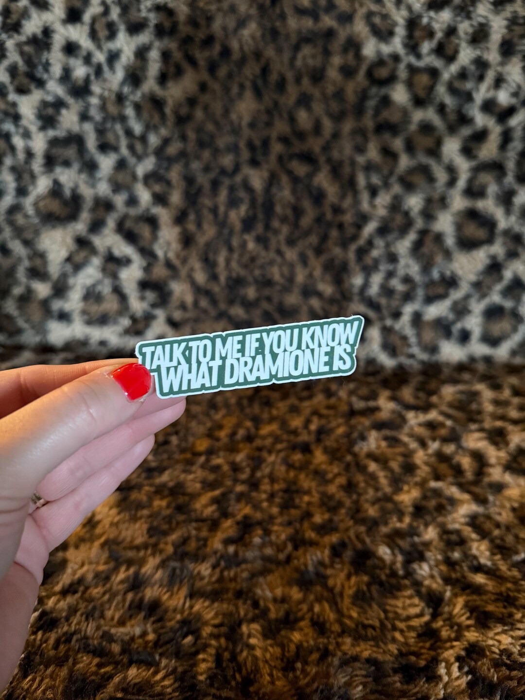 Dramione Fan Fic Draco Sticker | Book Gift | Bookish Stickers | Book ...