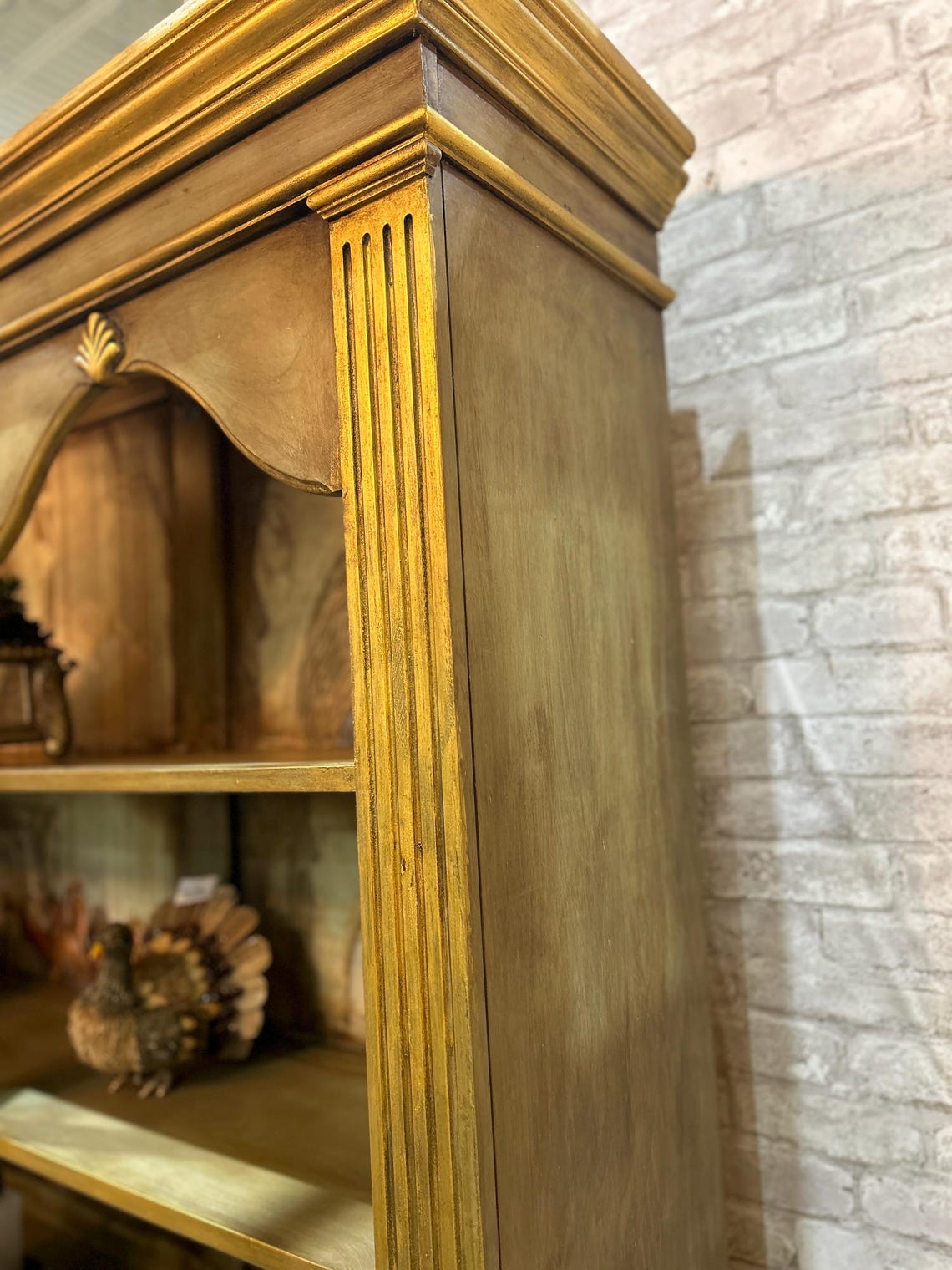 Antique Bookshelf Vintage Roman Design 56x 78x 15- Sold but Can ...