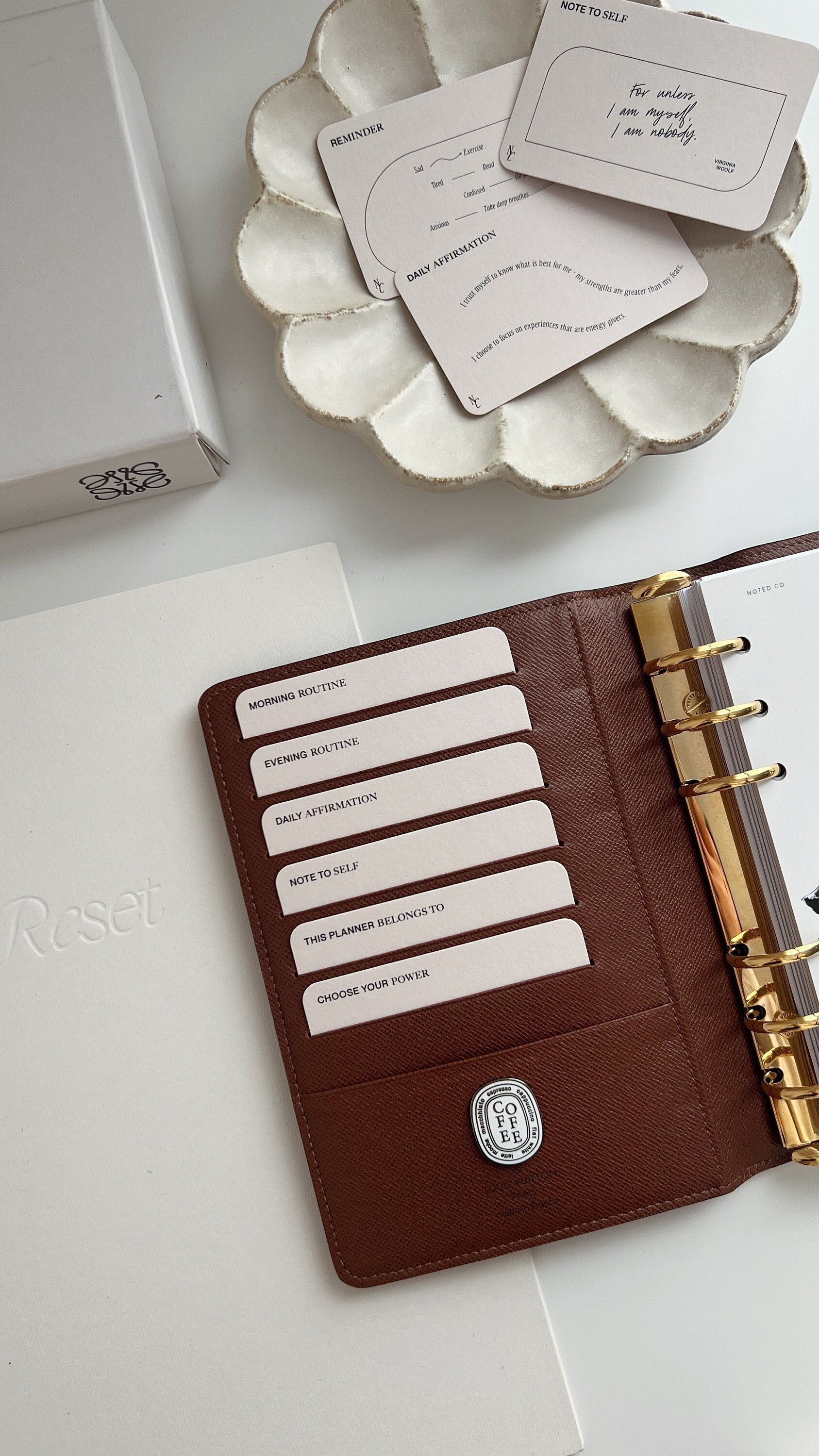 Printable Planner Cards Wallet Credit Card for Planner Pockets Journal ...