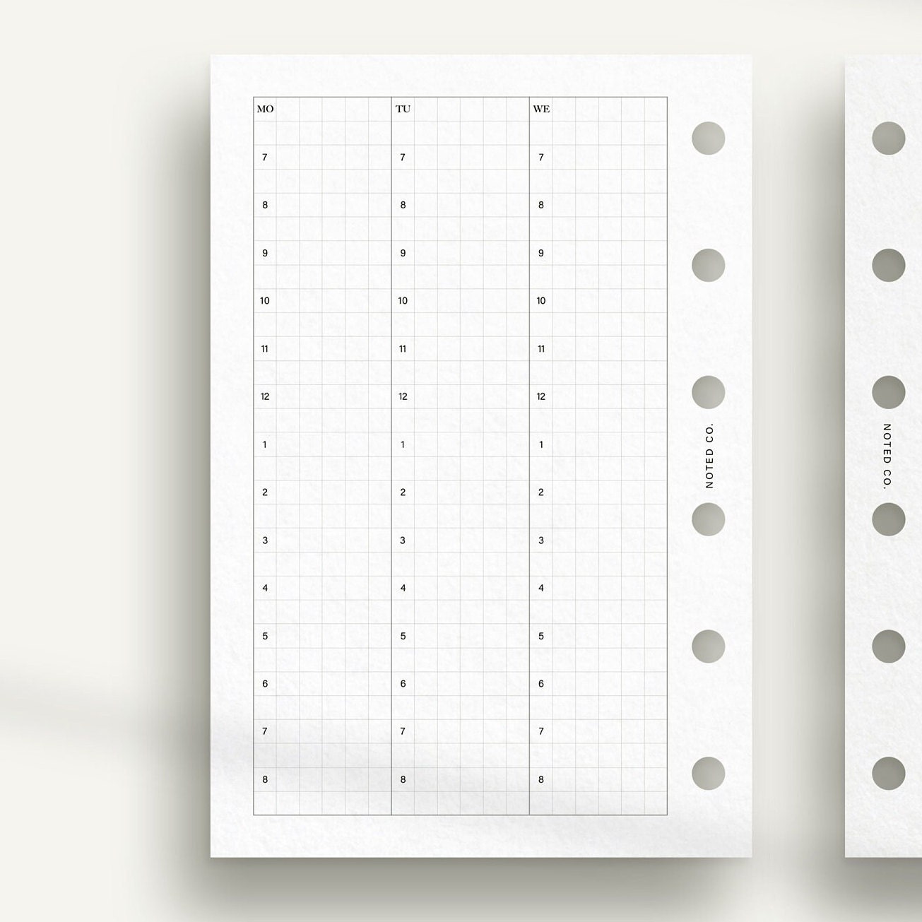 Pocket Planner Printable Weekly Planner Inserts for LV PM Agenda ...