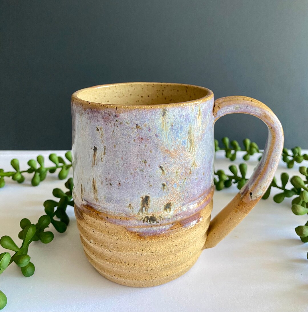 Handmade Purple Drip Mug - Etsy