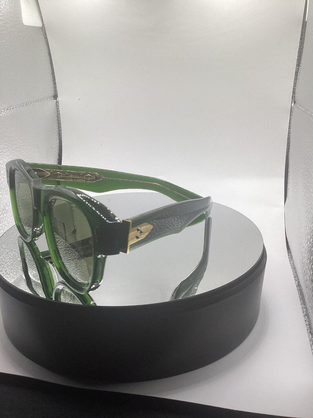 Jacques Marie Mage Umit Benan Green & Orange Sunglasses JMM Frame ...