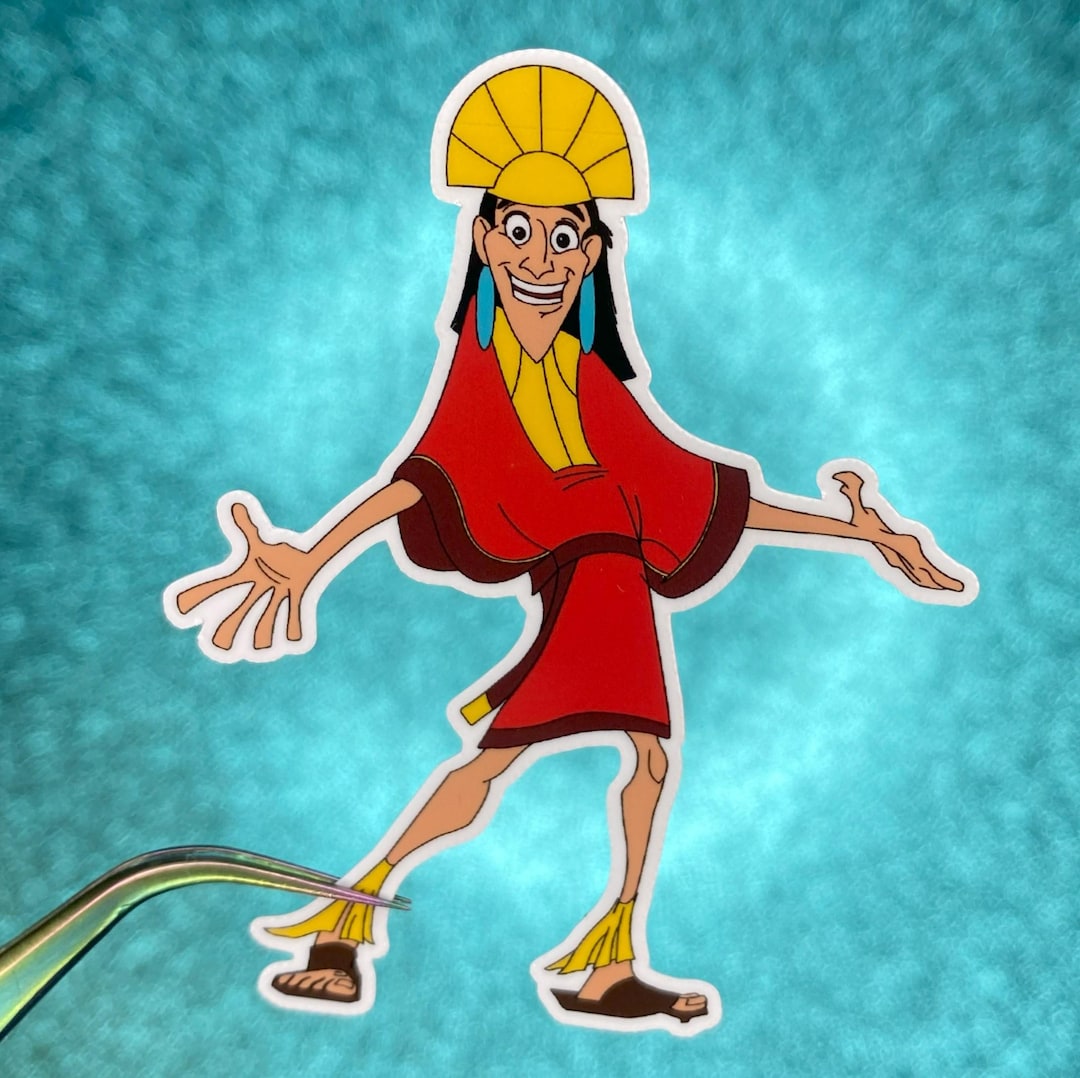 Kuzco Sticker | the Emperor's New Groove | Waterproof Vinyl Sticker - Etsy