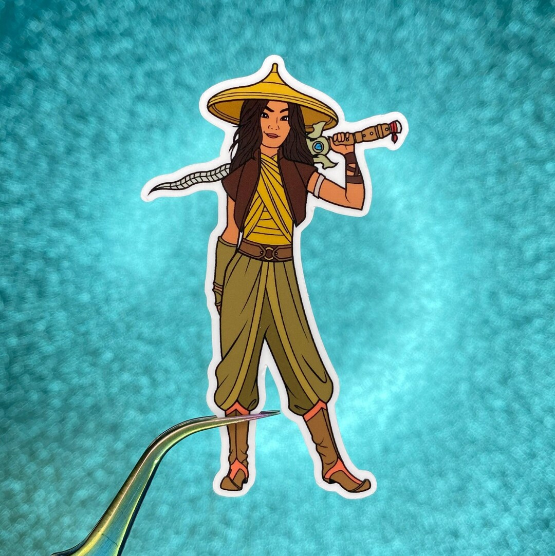 Raya Sticker Raya and the Last Dragon Sticker Waterproof Vinyl Sticker ...