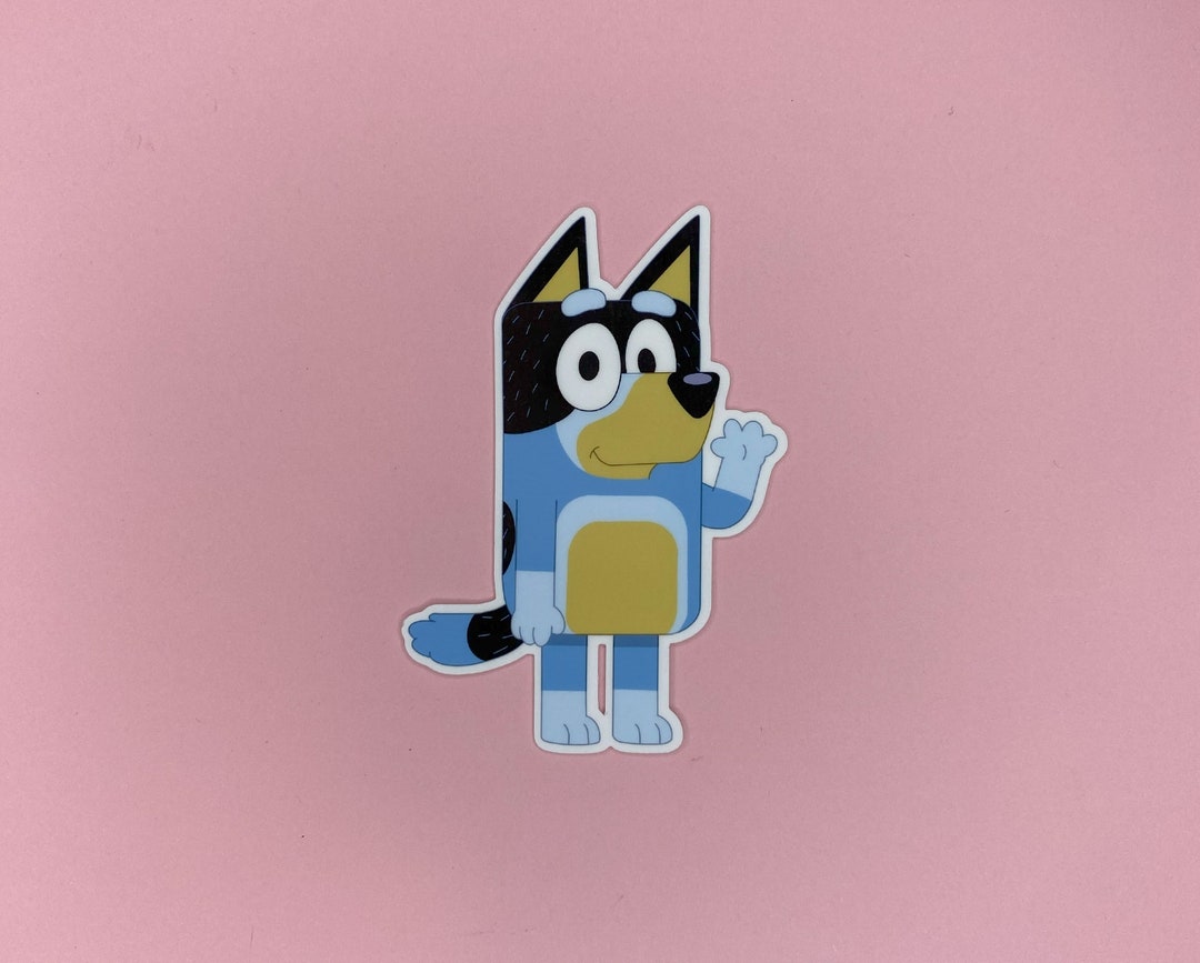 Bandit Sticker Bluey Sticker Waterproof Vinyl Sticker - Etsy