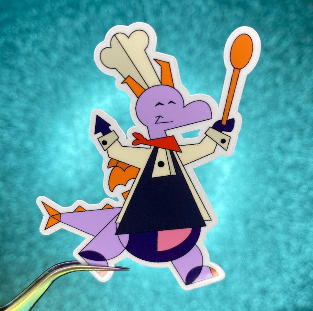 Food and Wine Festival Figment Sticker | Epcot | Waterproof Vinyl ...