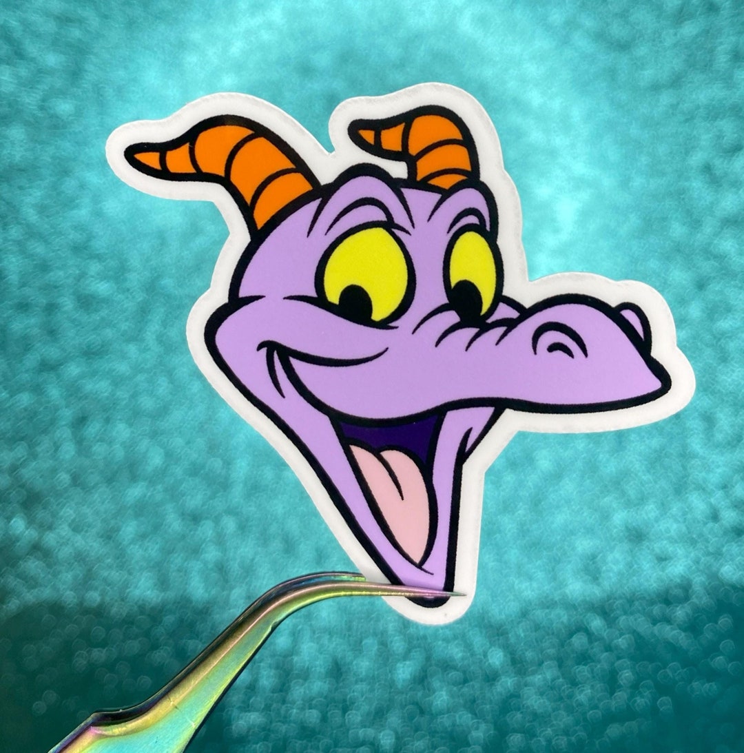 Figment Side Profile Sticker | Epcot Sticker | Waterproof Vinyl Sticker ...