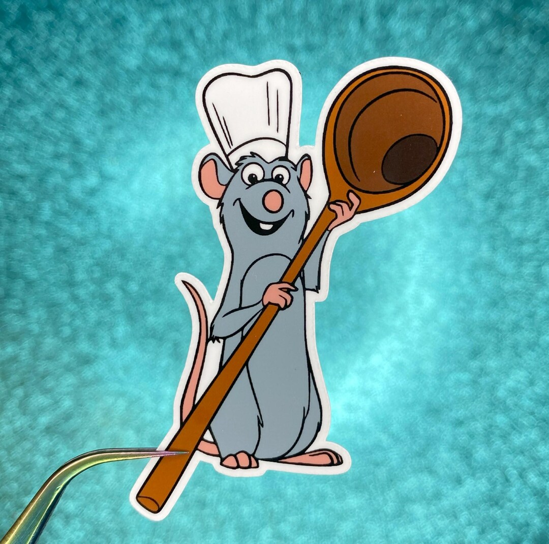 Remy Sticker | Ratatouille Sticker | Waterproof Vinyl Sticker - Etsy