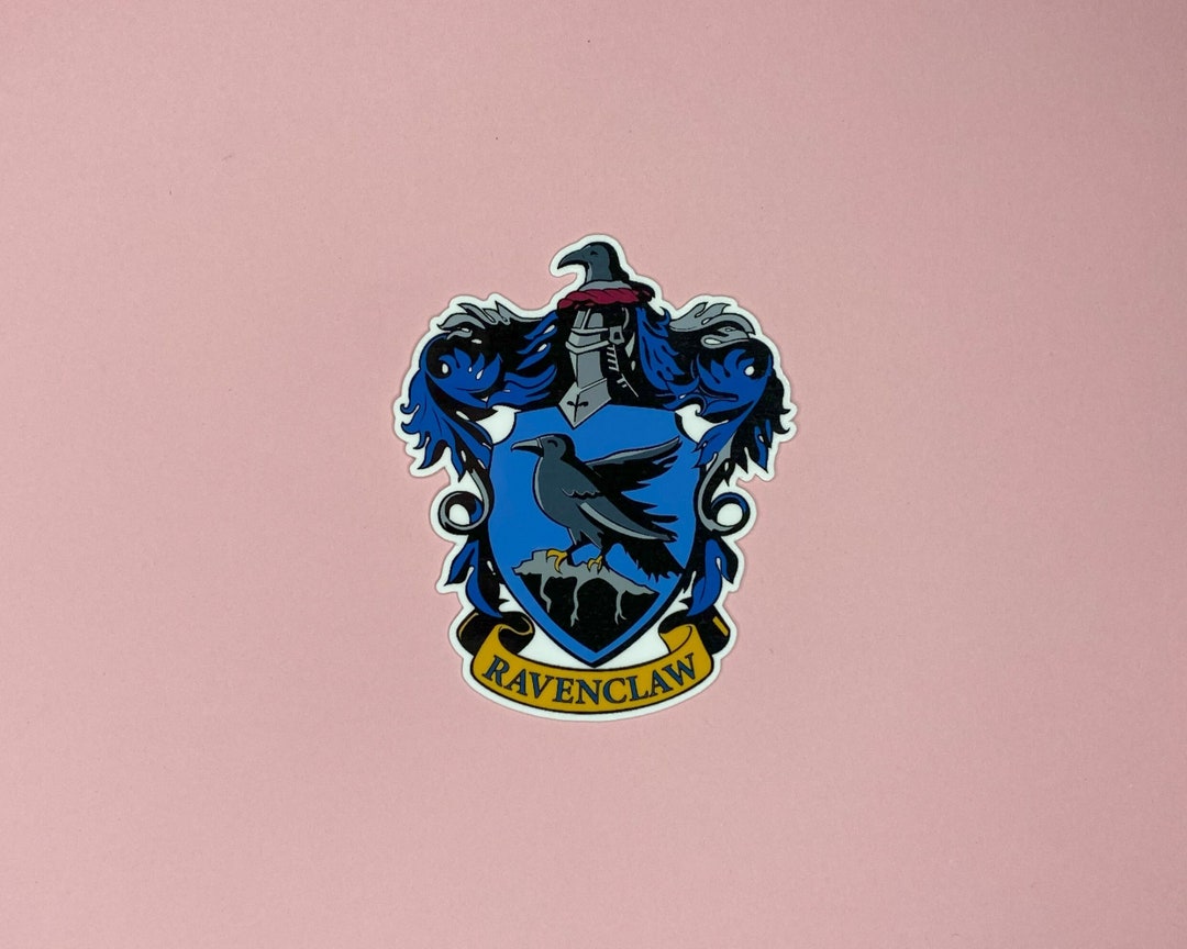 Wizarding School House Crest Sticker Waterproof Vinyl Sticker - Etsy