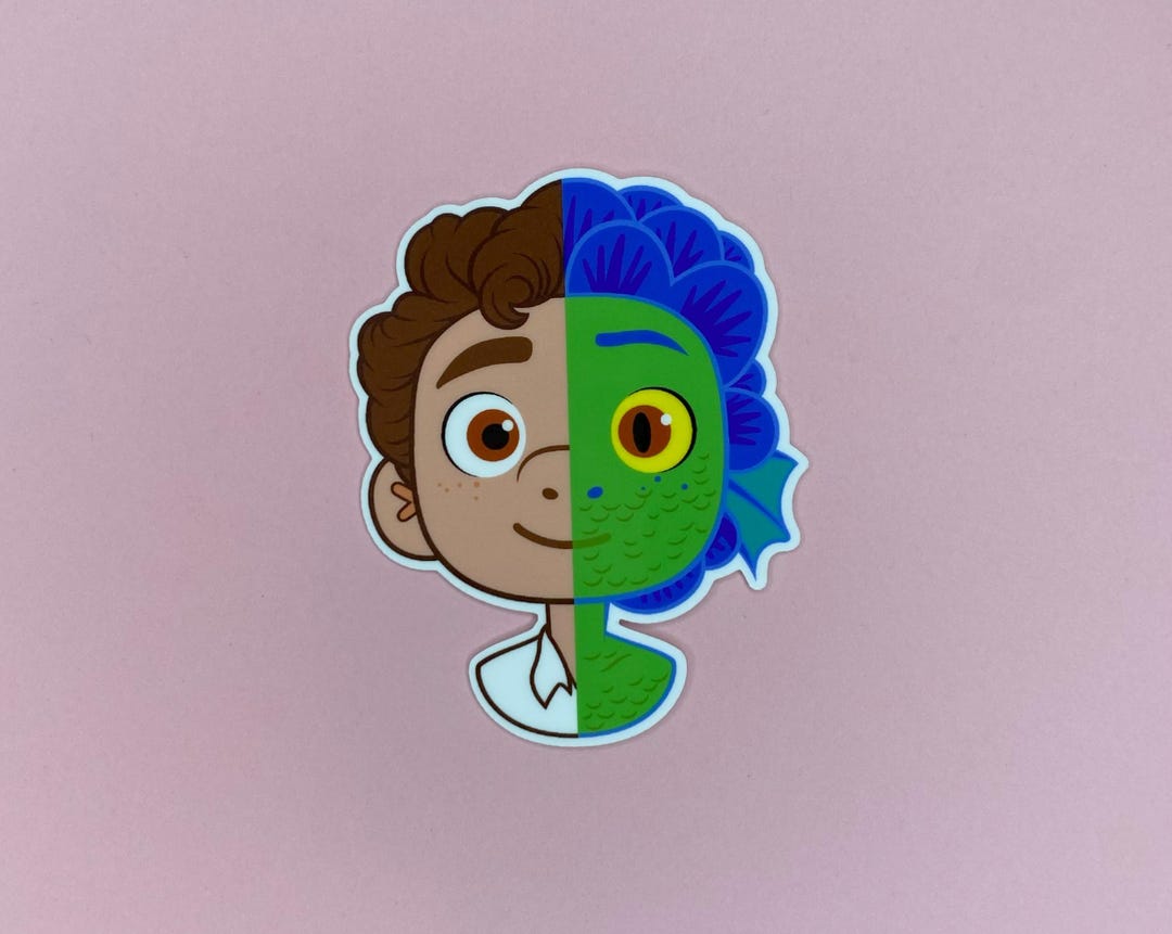 Luca Sticker | Waterproof Vinyl Sticker - Etsy