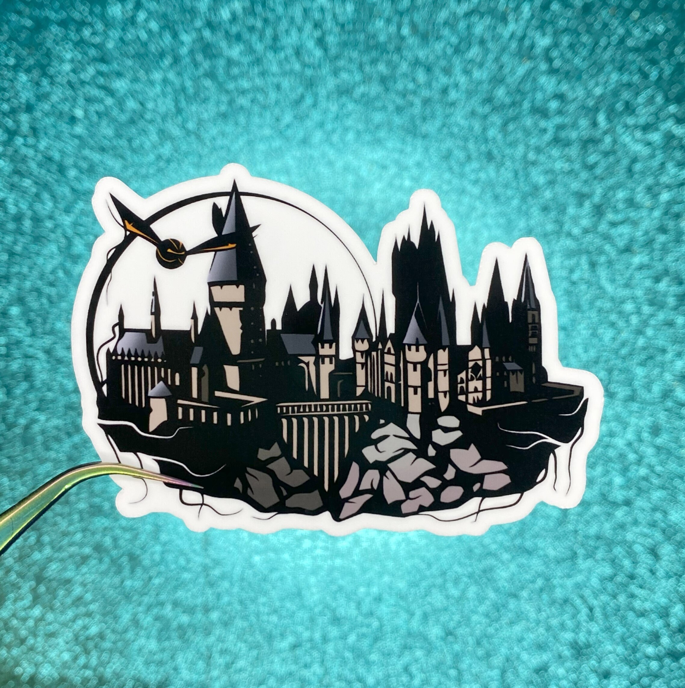 Wizarding School Castle Sticker Wizarding World Sticker Waterproof ...