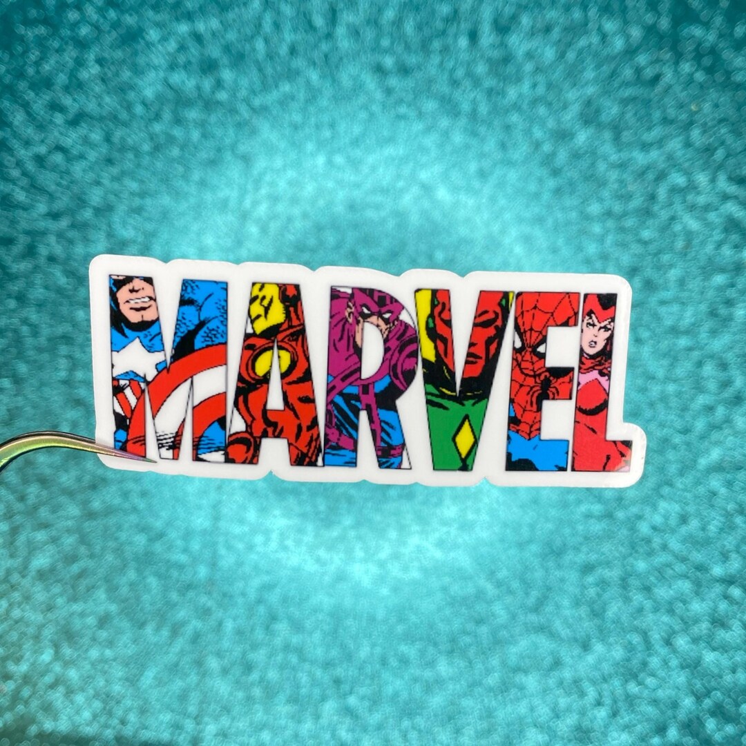 Comics Logo Sticker | Comic Character Sticker | Waterproof Vinyl ...