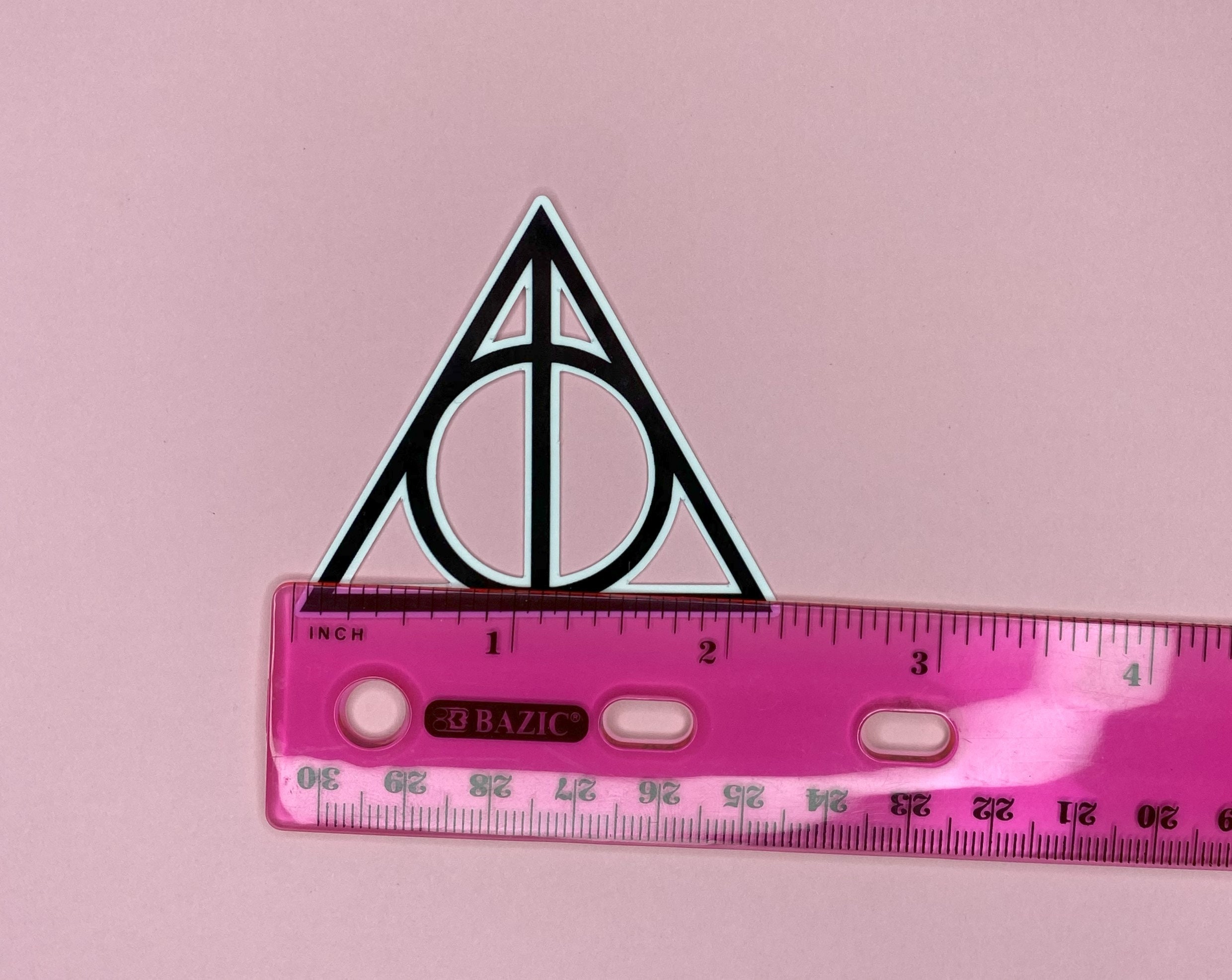 Wizard Deathly Symbol Sticker Wizarding World Sticker Waterproof Vinyl ...