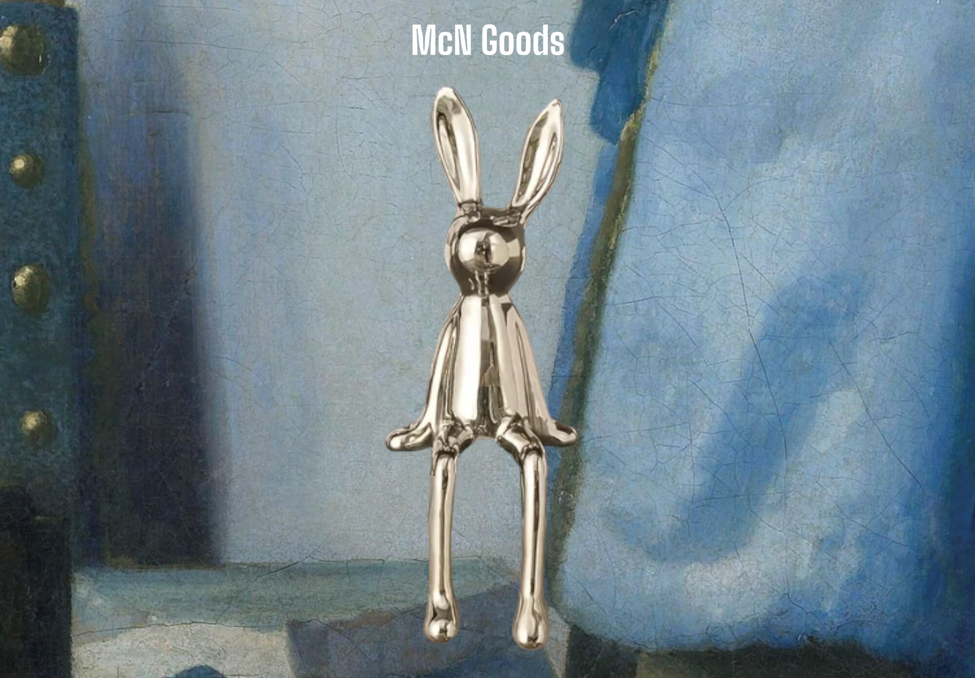 Ceramic Rabbit Ornament, Luxury Home Décor, Animal Statue, Home Art ...