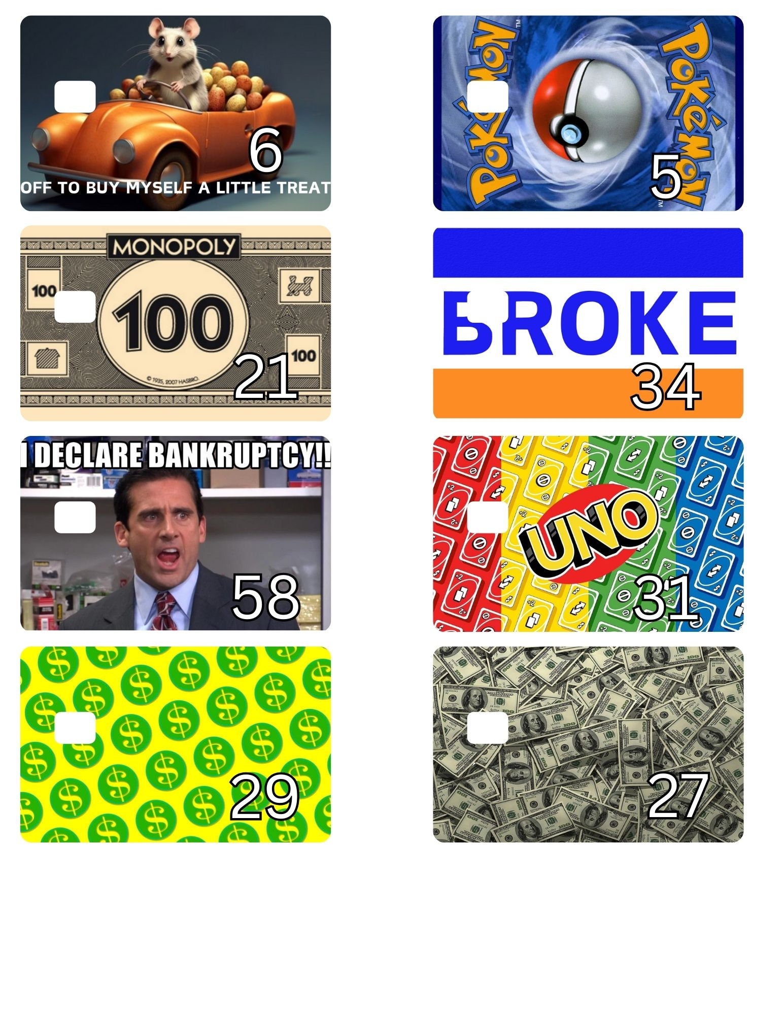 Funny Debit Card Designs