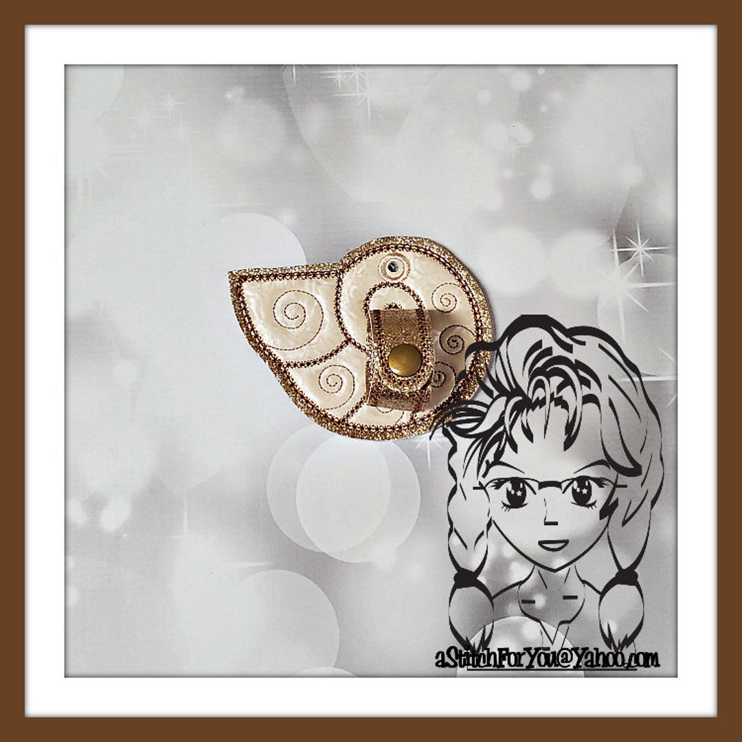 SHELL CONCH Mermaid Holder ~ in the Hoop ~ Instant Download Design by ...