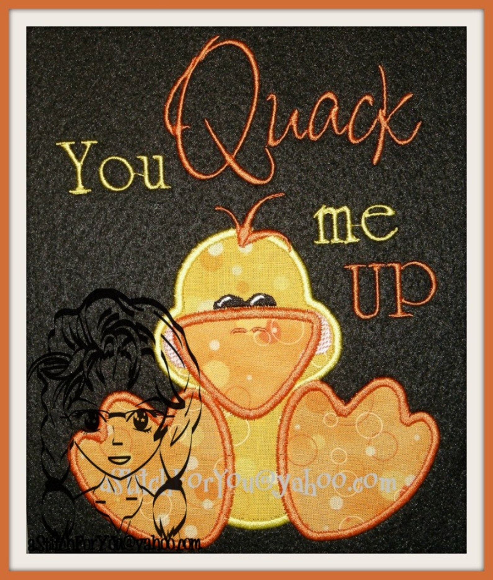 Duck Cute You Quack Me up Applique Easter Bath Time in the - Etsy