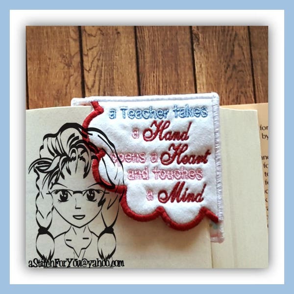 Open Book Applique - Etsy