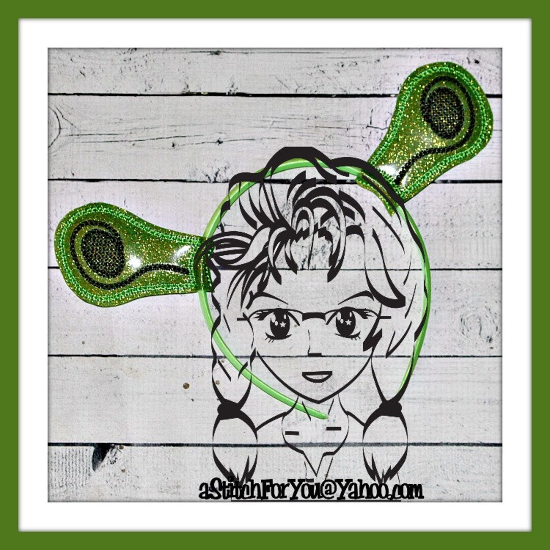 GREEN OGRE Horns & Crown Center ~ (3 Piece) ~ in the Hoop ~ Instant ...