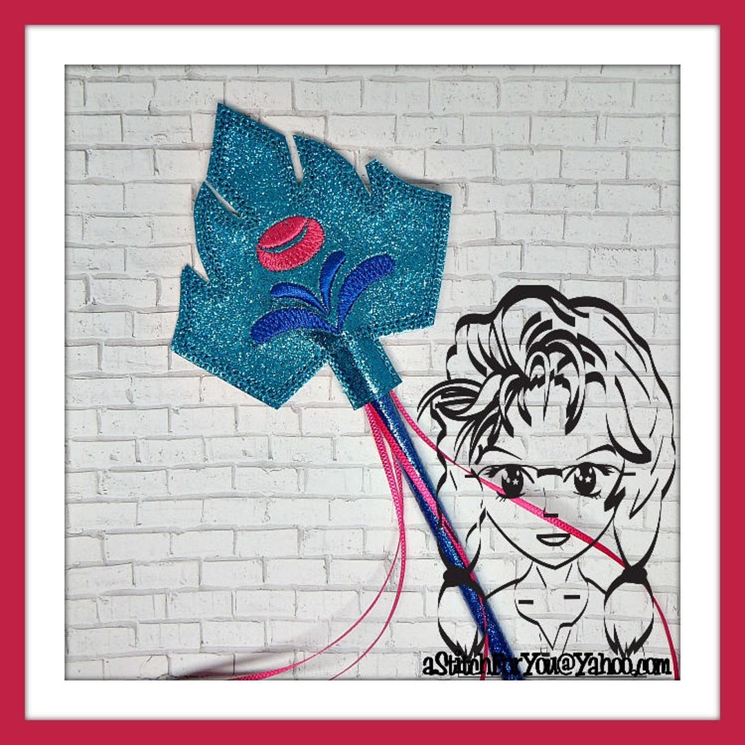 Princess Crown ~ Pencil Topper & Wand ~ in the Hoop ~ Instant Download ...