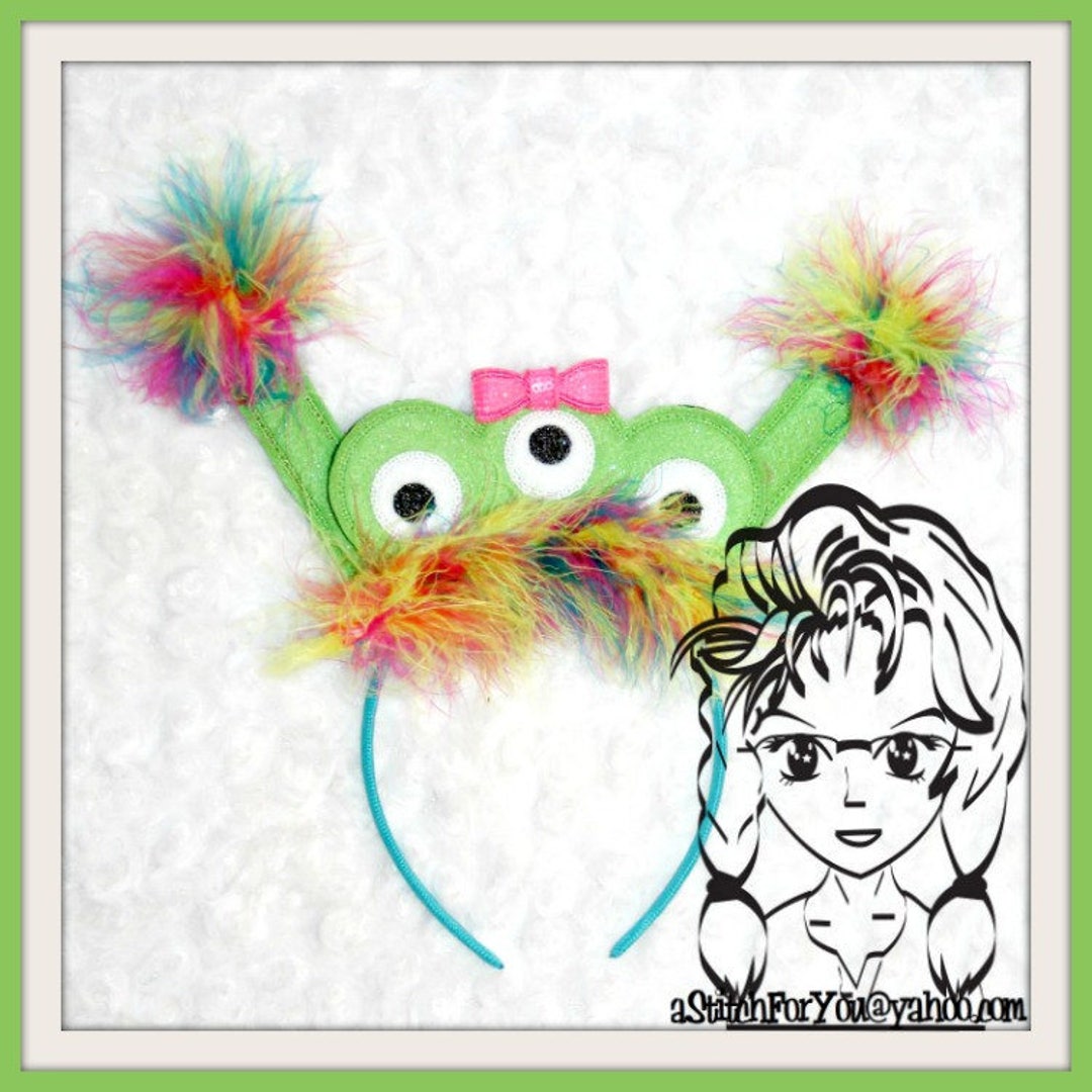 ALIEN Eyes & Antenna ~ (5 Piece) ~ in the Hoop ~ Instant Download ...